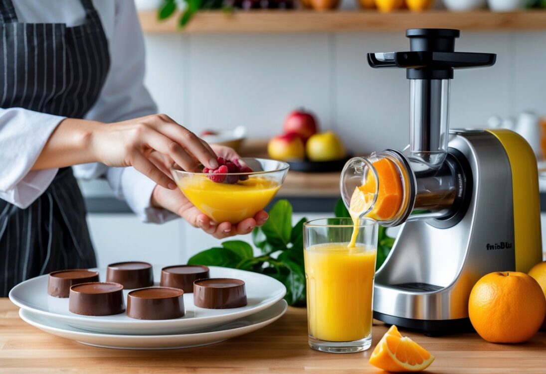 Sådan laver du lækre chokolade-desserter med frugtpresser til frisk juice